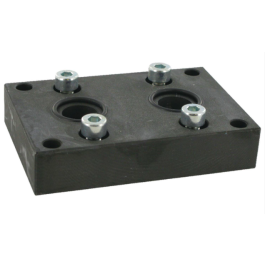 Hydraulic247 Adapter plate NG10-NG6 | Hydraulic247.com Hydraulic247