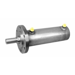 Hydraulic247 Double-acting cylinder 40x20x200mm with mounting flange ...